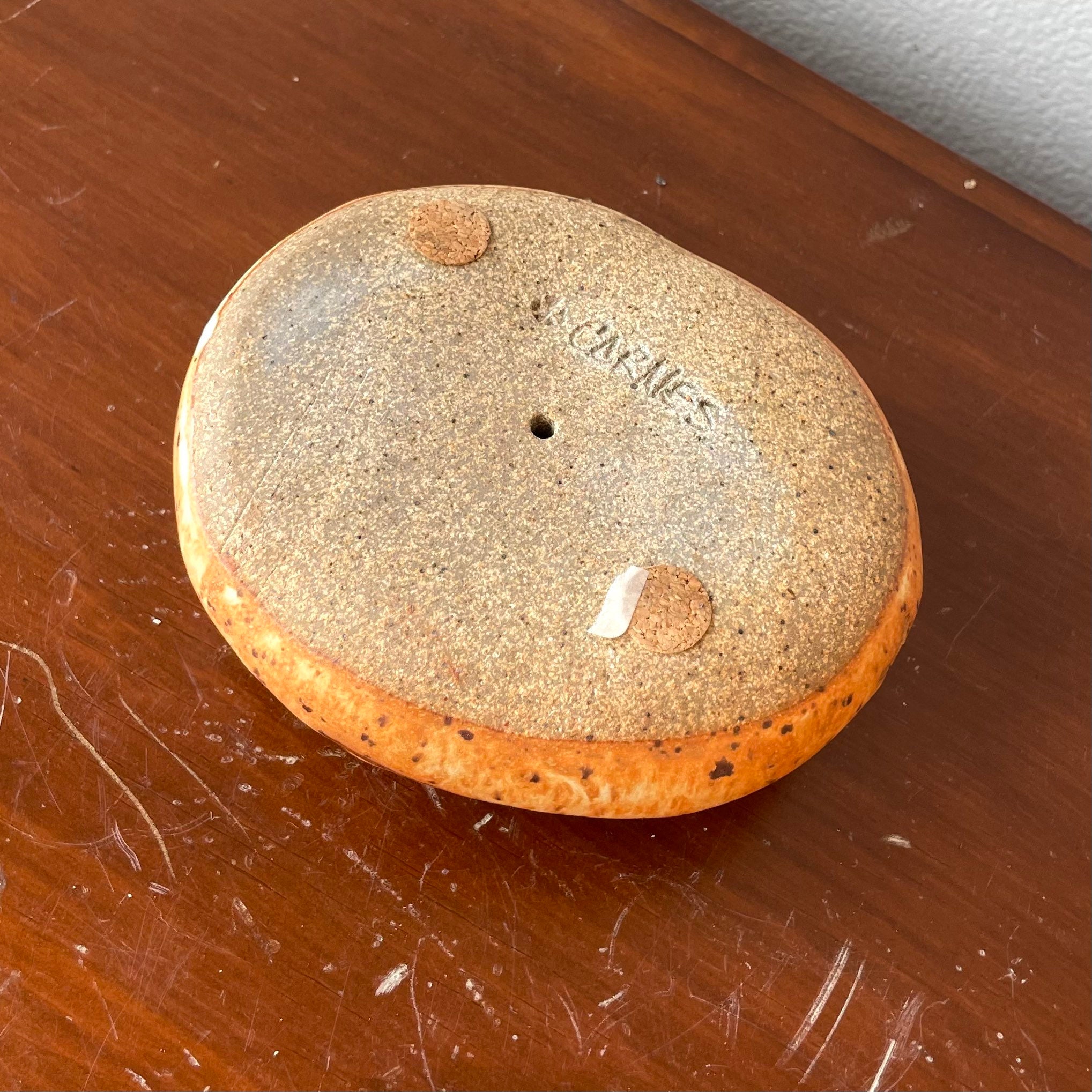 Larry Carnes Studio Pottery Sculptural Chumash Stone - Etsy