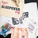 Personalized Sleepover Survival Kit Container: Slumber Party Favor - Etsy