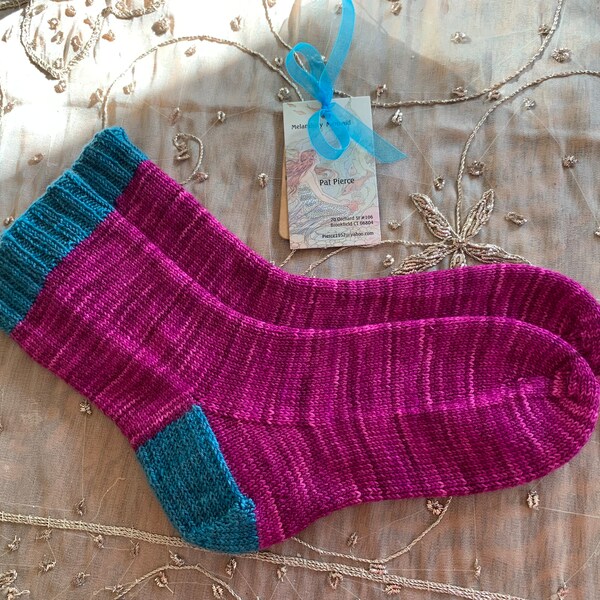 Hand Knitted Socks - Etsy