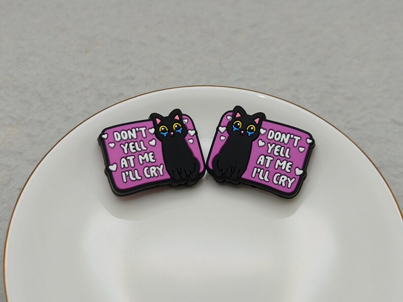 Silicone Bead Don't Yell at Me I'll Cry Focal Bead for Pen Bracelet ...