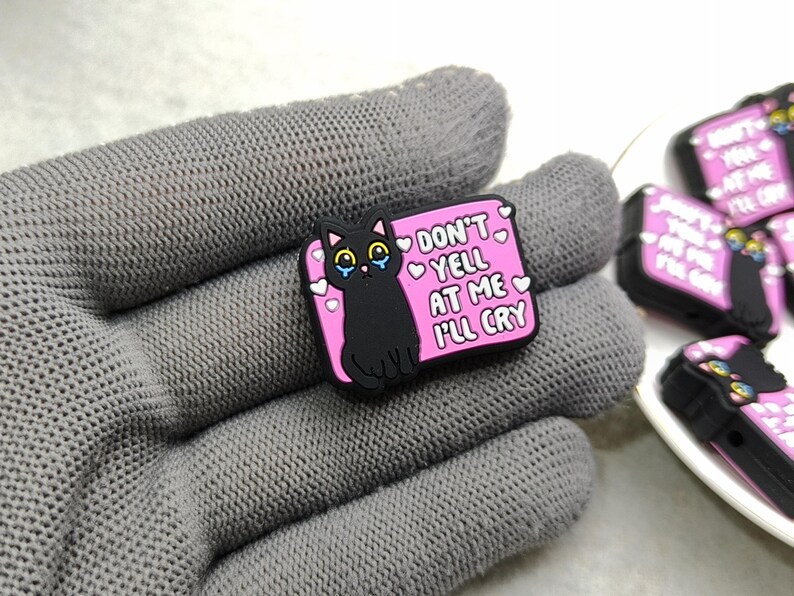 Silicone Bead Don't Yell at Me I'll Cry Focal Bead for Pen Bracelet ...