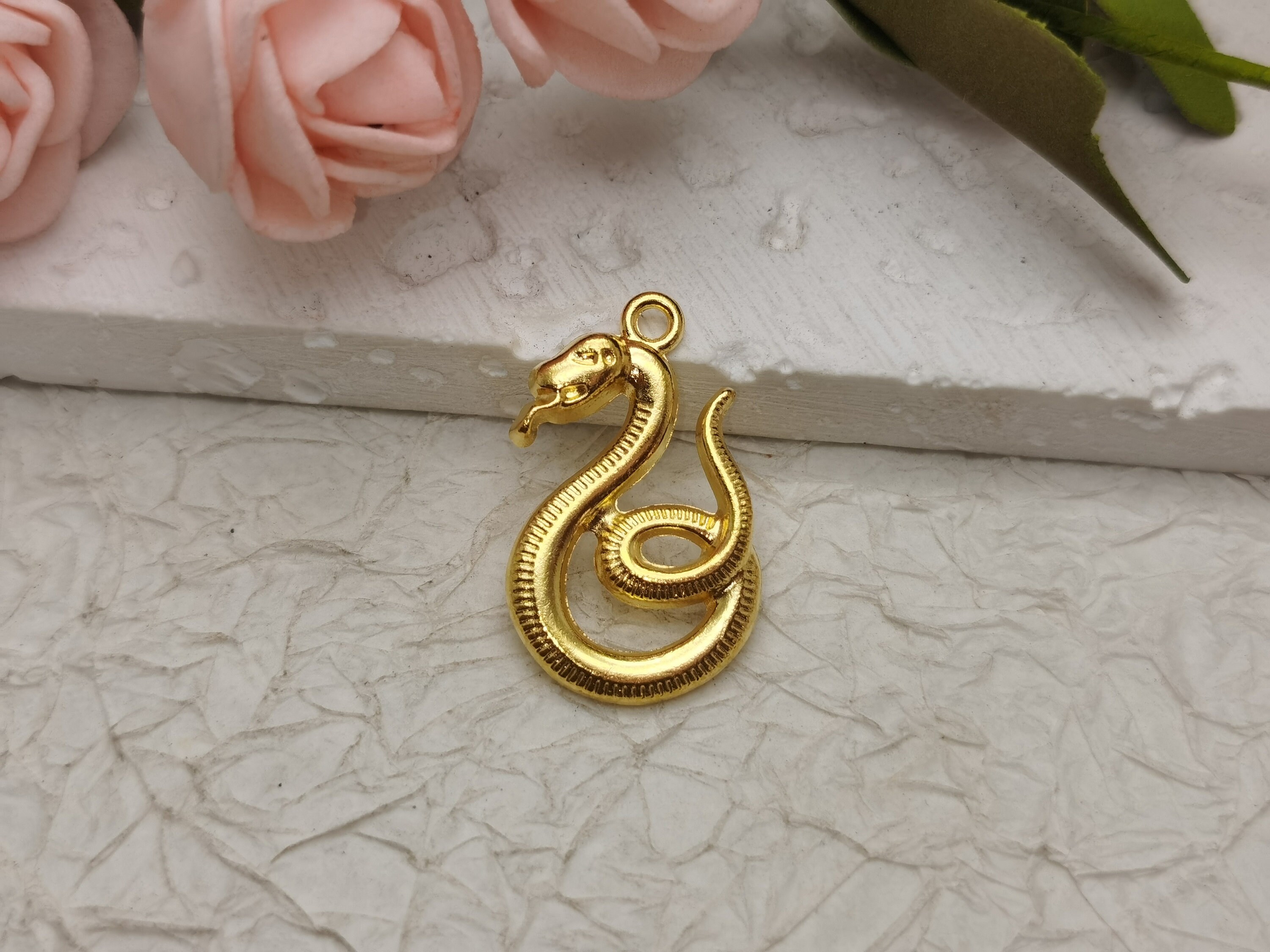 6/20 Pieces Metal Snake Cobra Viper Serpent Pendant Necklace Earring ...