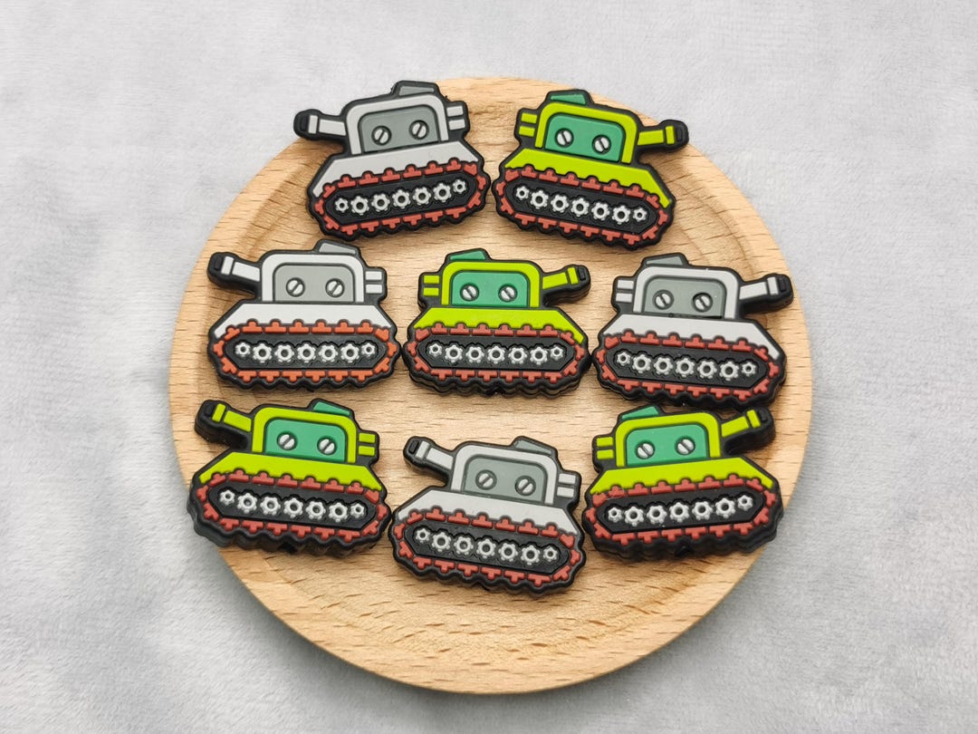 Silicone Bead Panzer Tank Armored Vehicle Focal Bead DIY Charm Pen ...