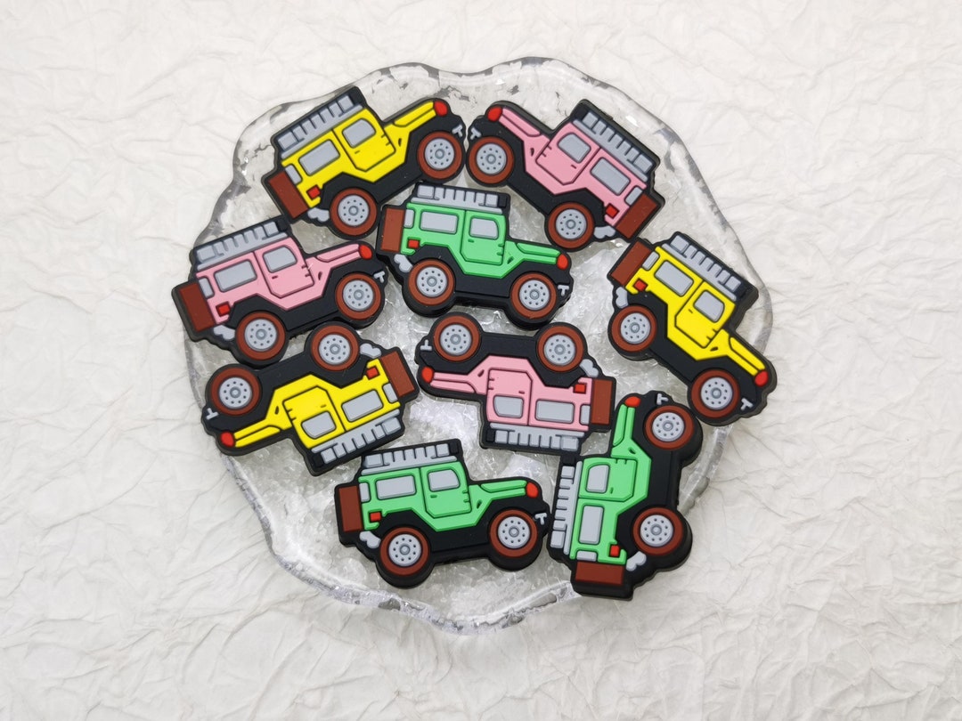 Silicone Bead Jeep Truck SUV Car Focal Bead for Pen Bracelet Necklace ...