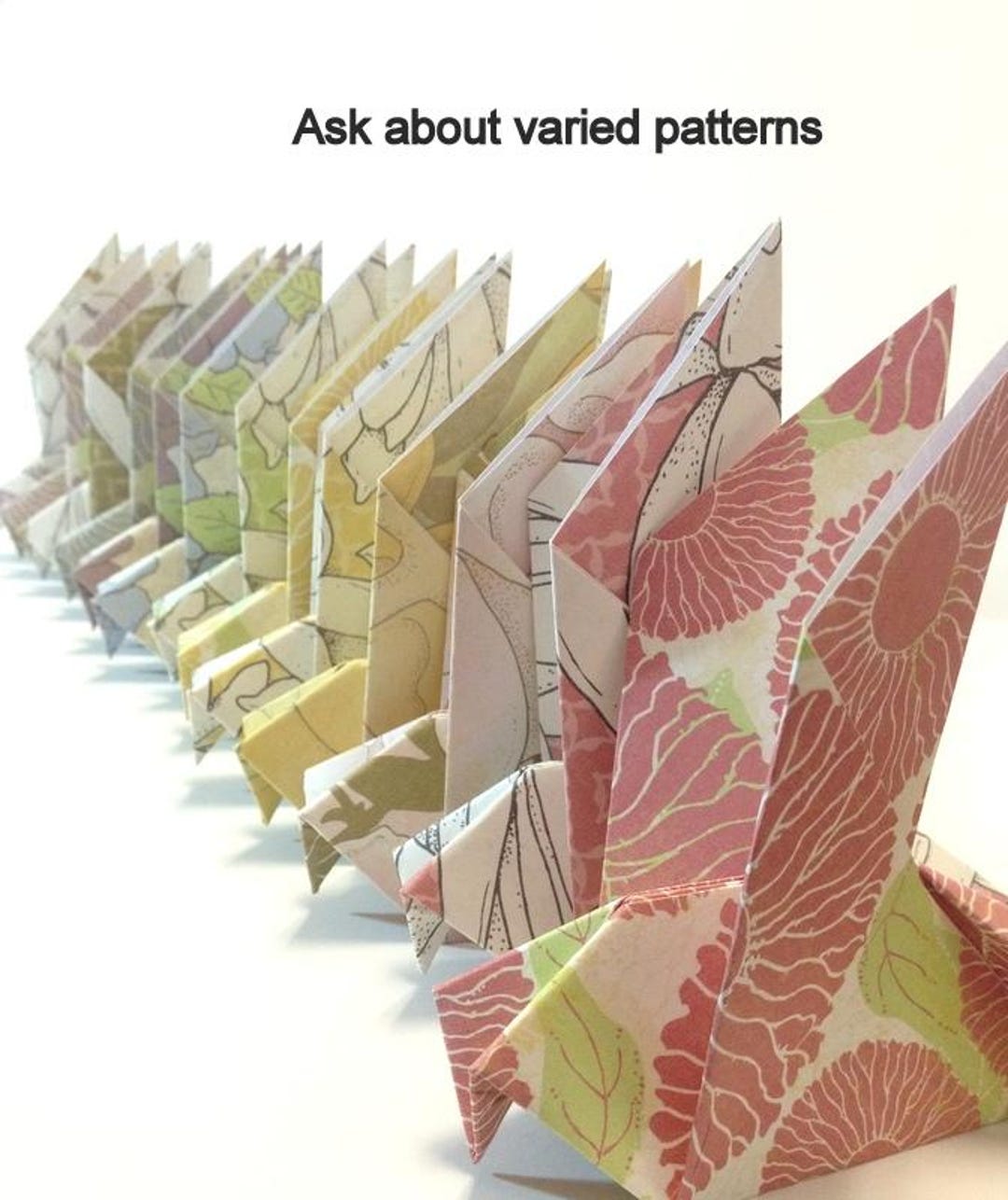 Origami Dove Decorations, Wedding Doves, Origami Doves, Bright Color ...