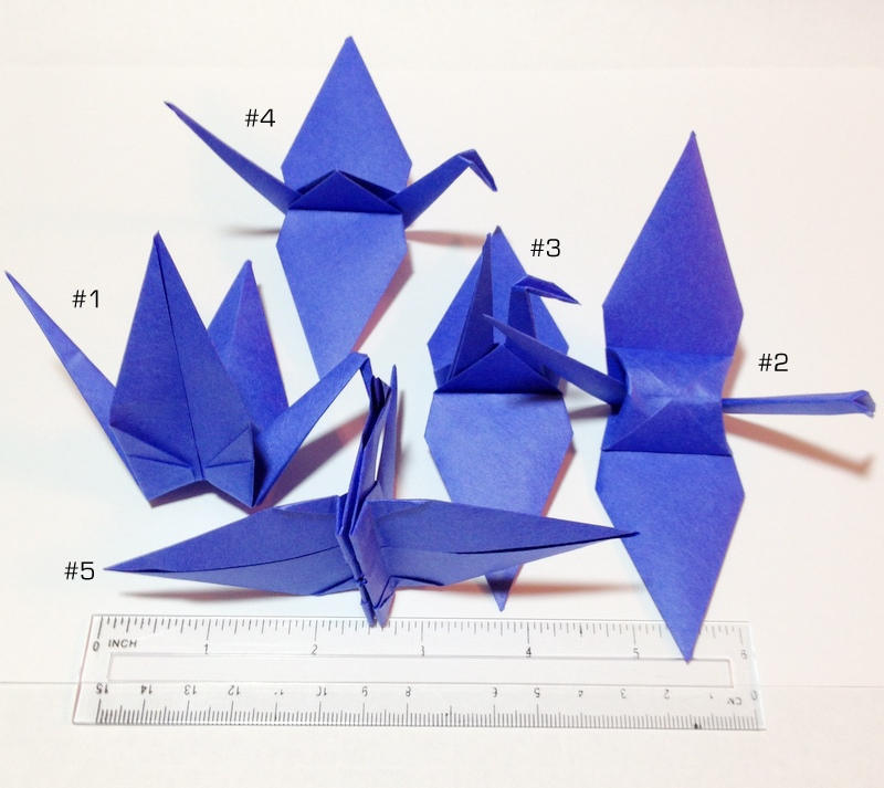 Pink Ombre Origami Cranes 100 Origami Cranes Ombre Pink | Etsy