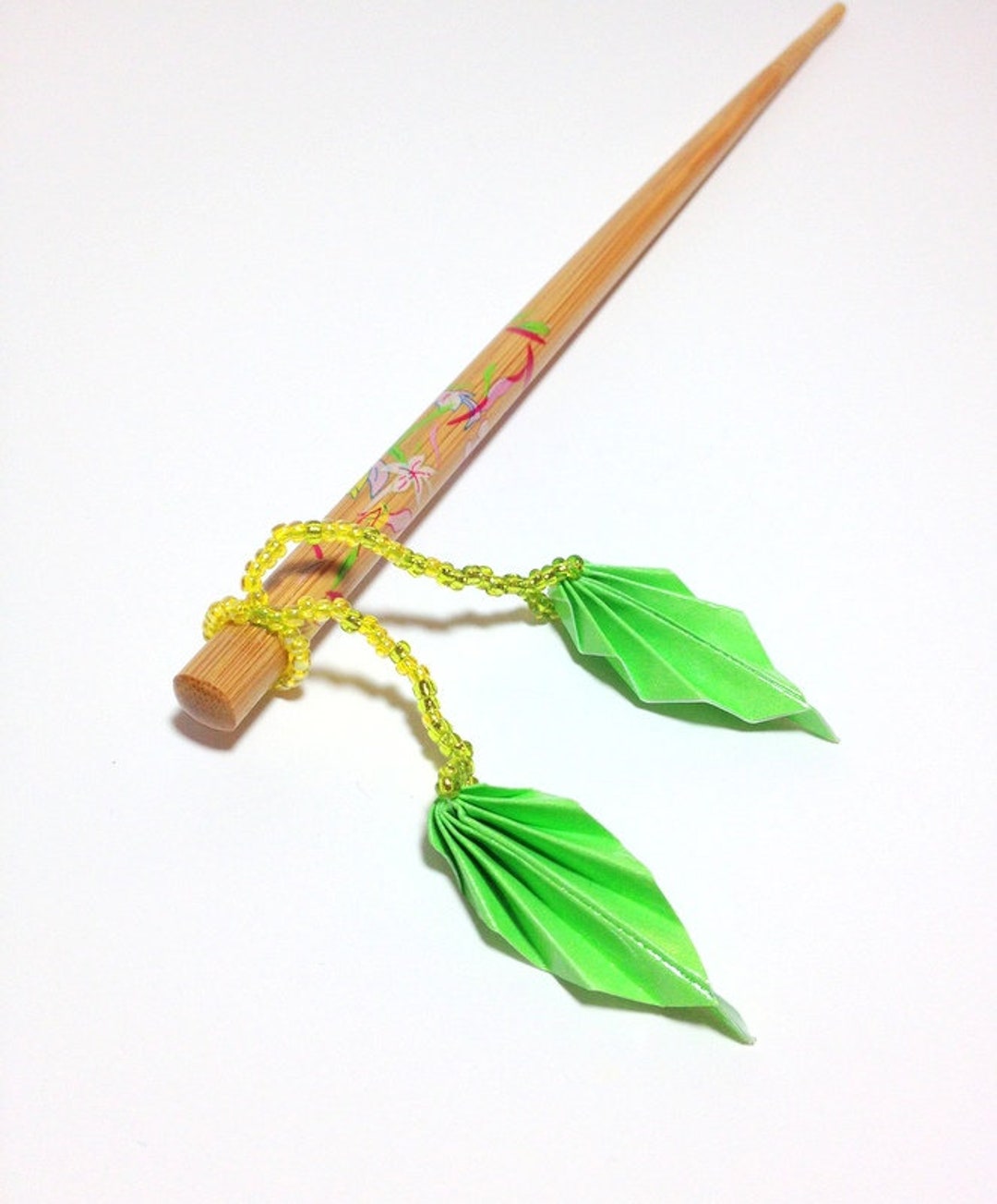 Japanese Origami Hair Stick, Origami Earrings, Custom Order Hair ...