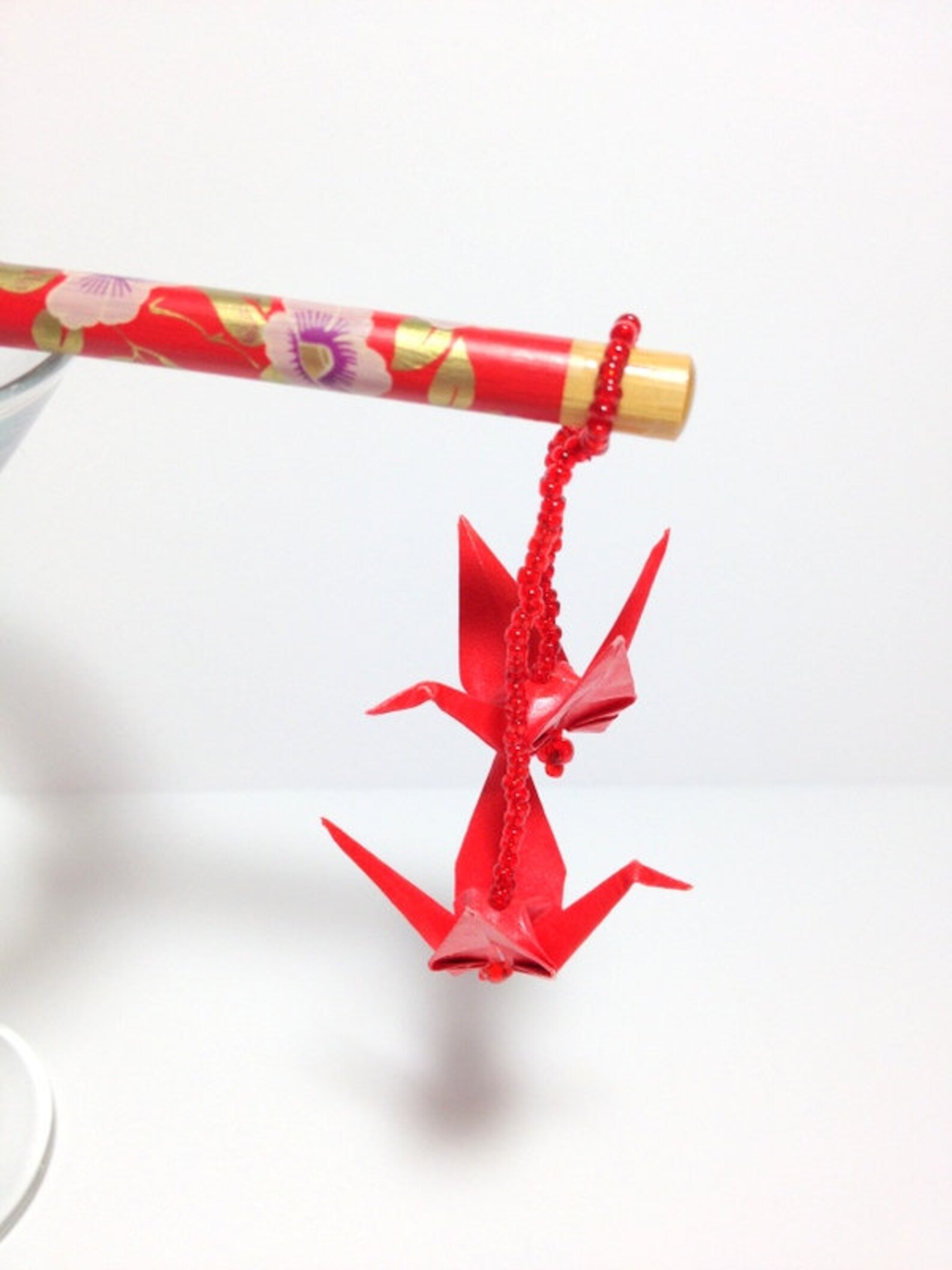Japanese Origami Hair Stick Origami Earrings Custom Order - Etsy