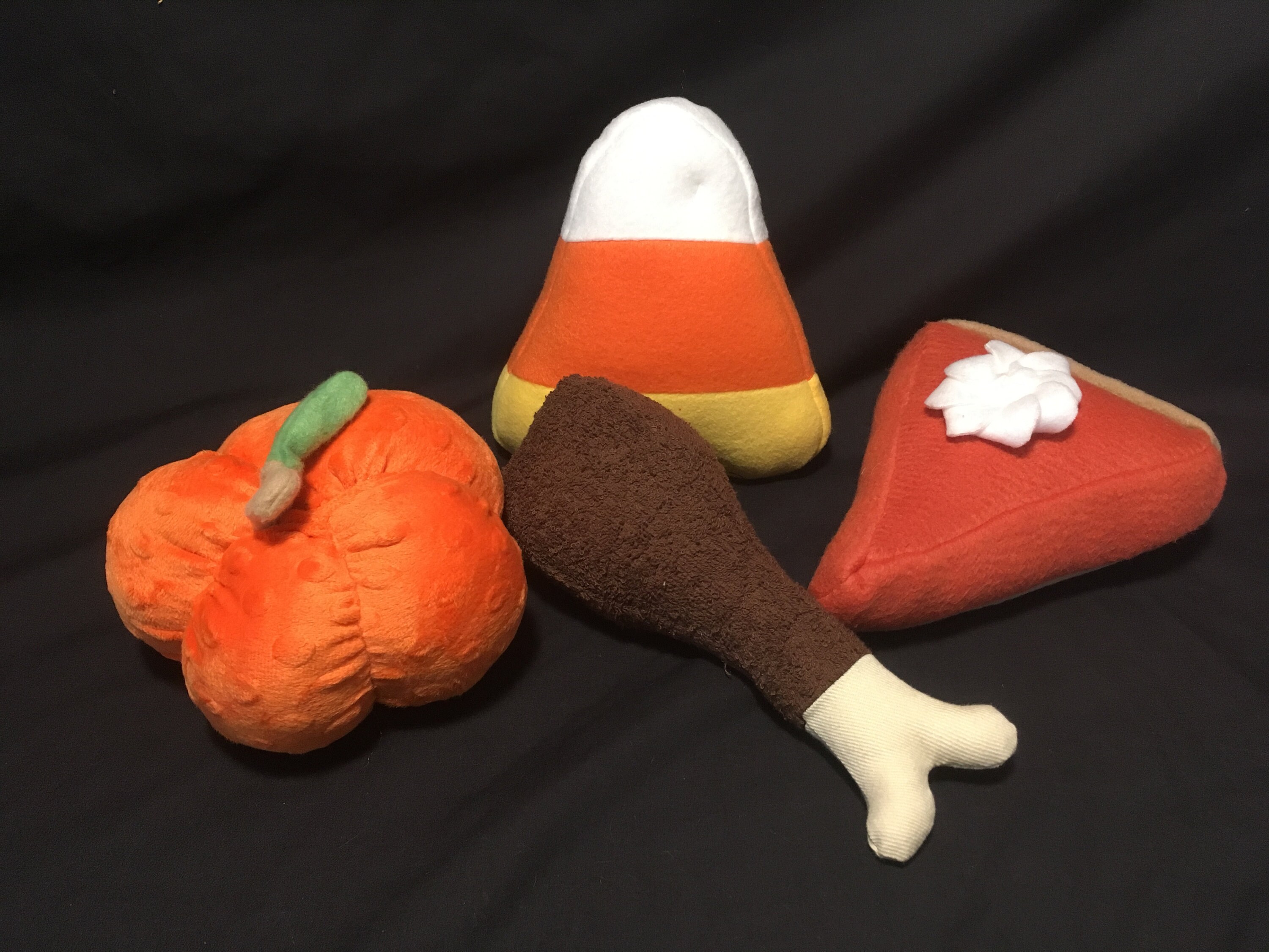 Candy Corn Squeaky Plush Dog Toy | Etsy