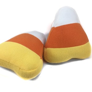 Candy Corn Squeaky Plush Dog Toy - Etsy