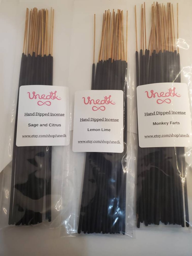 Hand Dipped Incense - Etsy