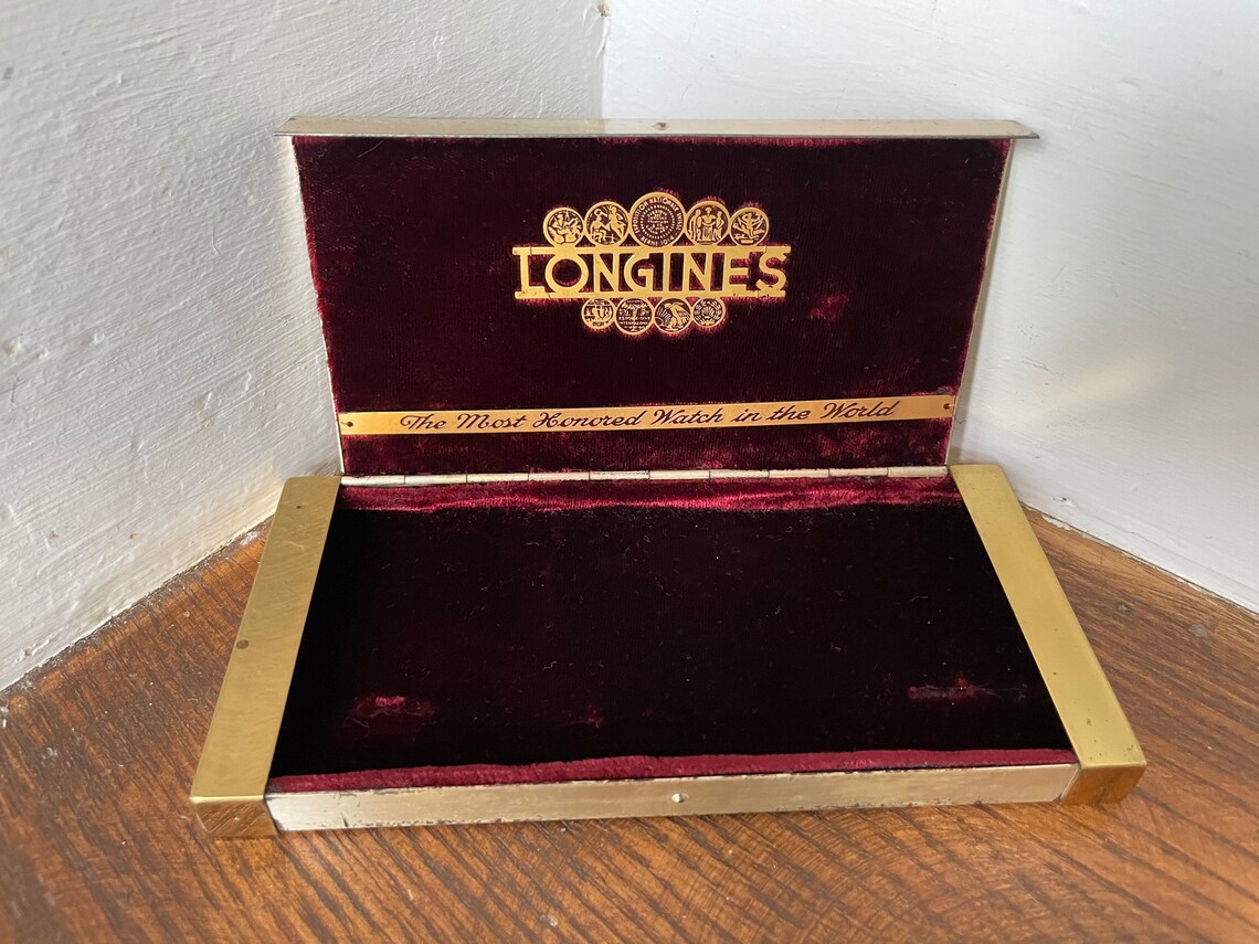 Longines Box Longines Vintage Watch Box Longines Watch Box - Etsy