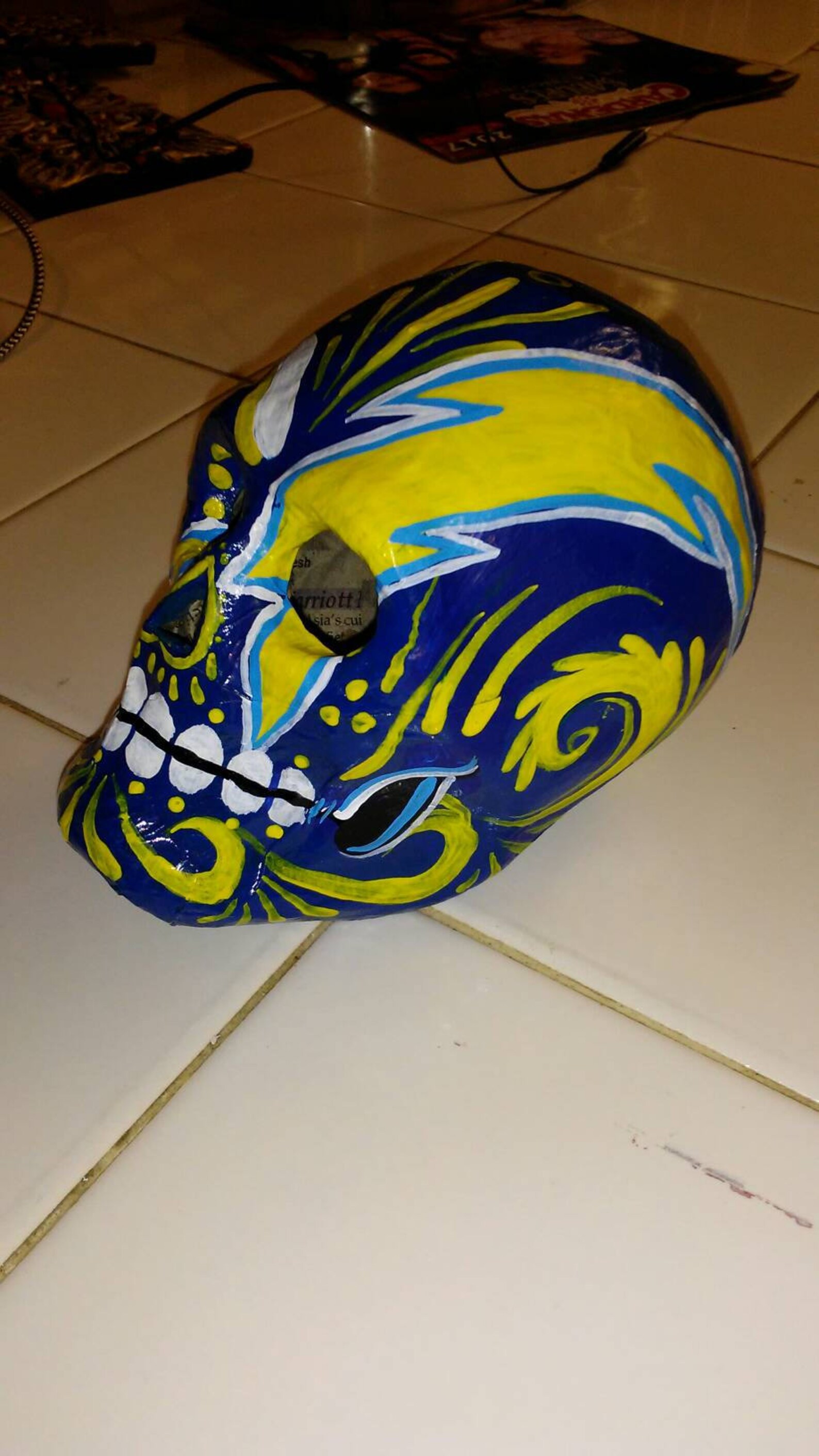 Chargers Skull | Etsy