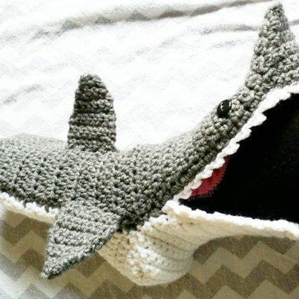 Shark Slippers - Etsy