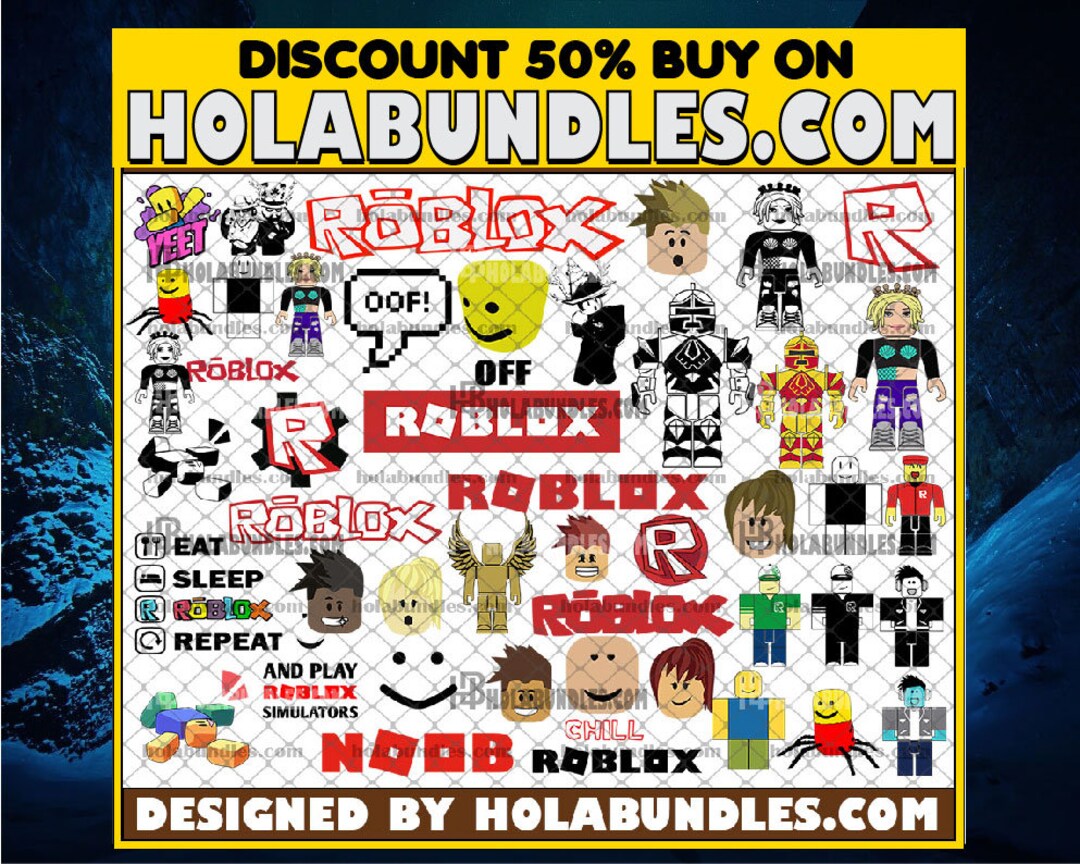 Roblox Bundle Svg Roblox Svg Bundle Roblox Font Roblox Svg - Etsy