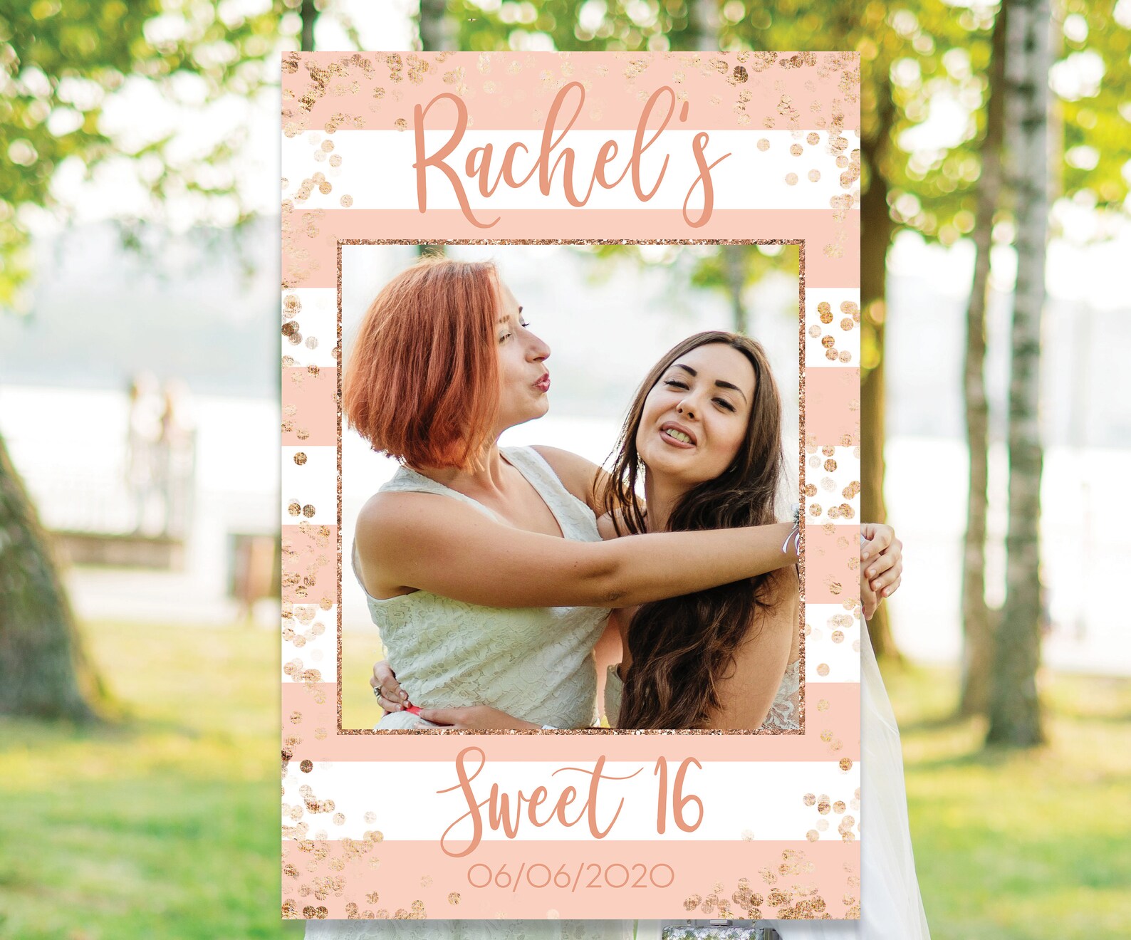 Sweet 16 Photo Prop Photo Booth Prop Frame Birthday Selfie | Etsy