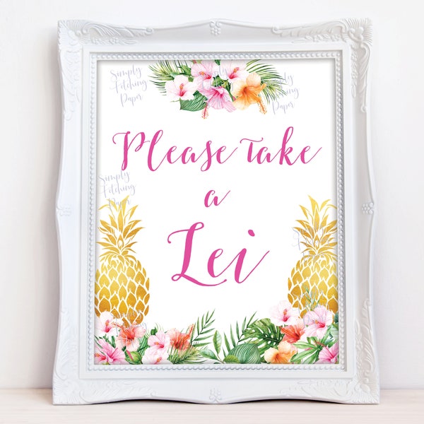 Luau Lei - Etsy