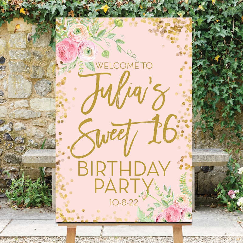 Sweet 16 Birthday - Etsy