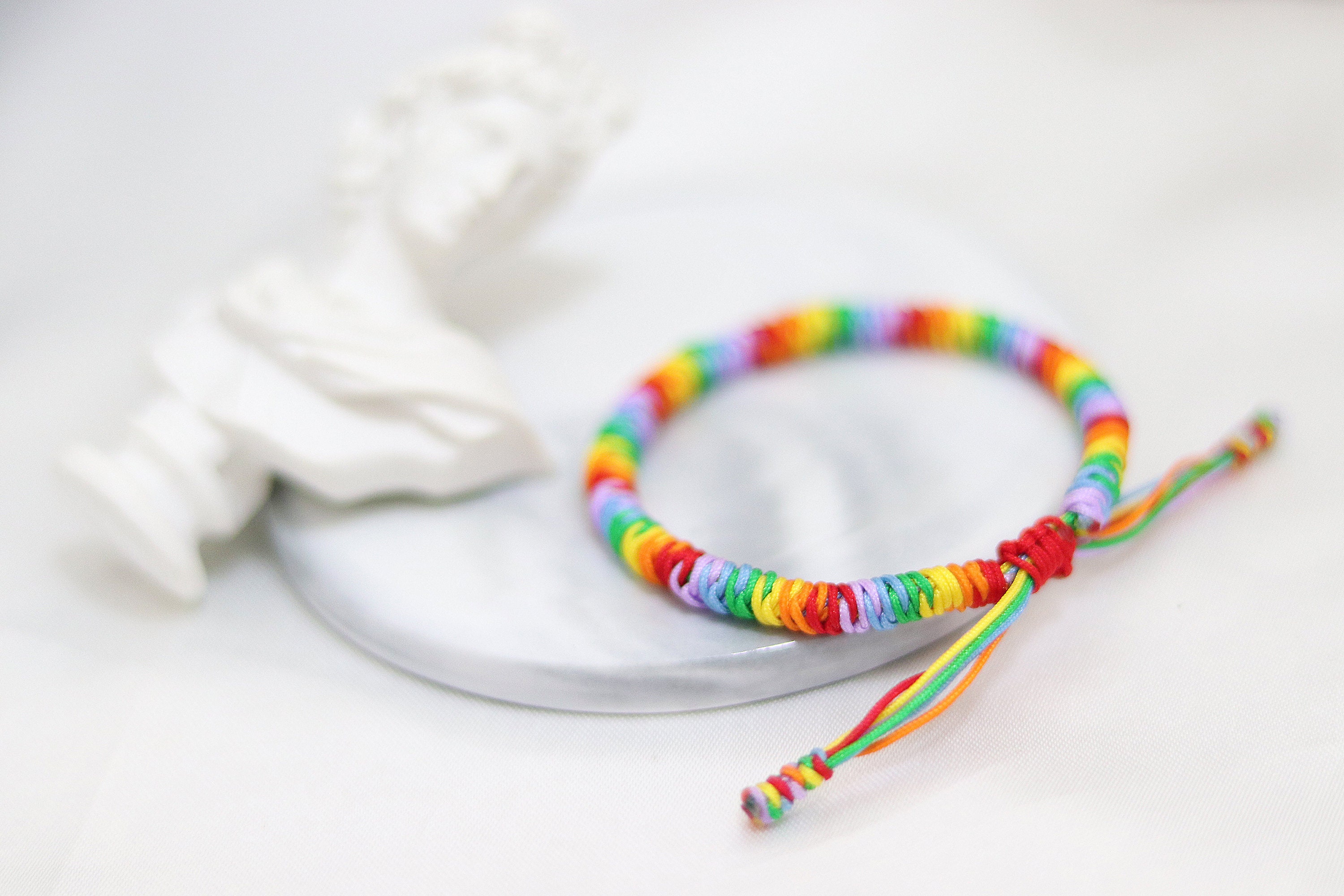 Tibetan Braided Bracelet Buddhist Monk Lucky Mens & Womens Bracelet ...