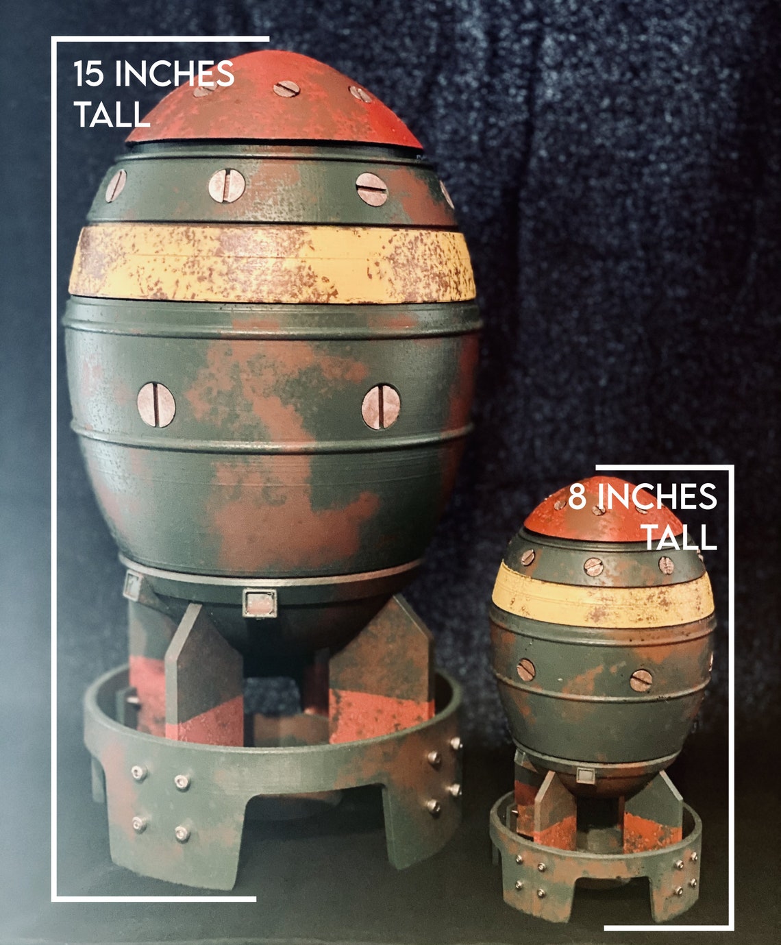 Fallout Inspired XXL Megaton Mini-nuke With Secret Stash - Etsy