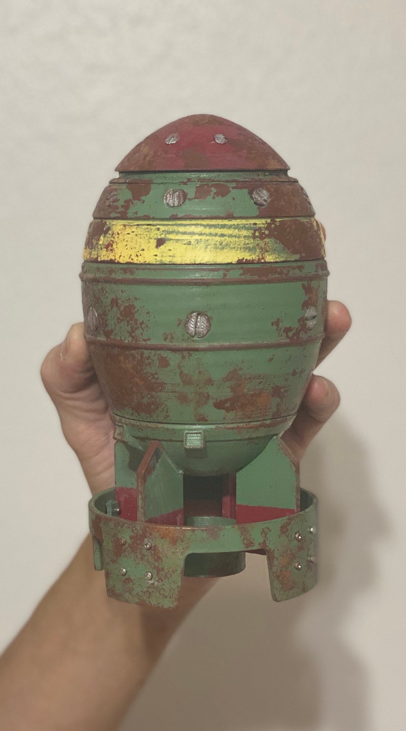 Fallout Inspired Mini Nuke with Secret Stash Compartment | Etsy