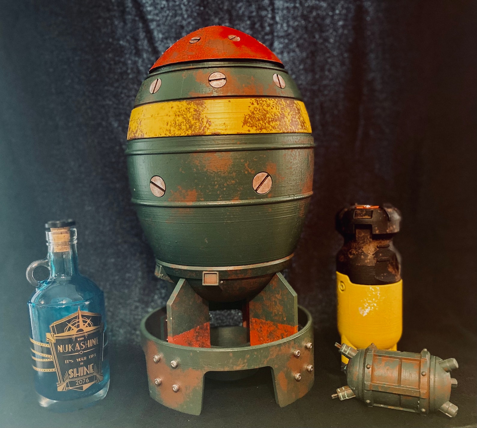 Fallout Inspired XXL Megaton Mini-nuke With Secret Stash - Etsy