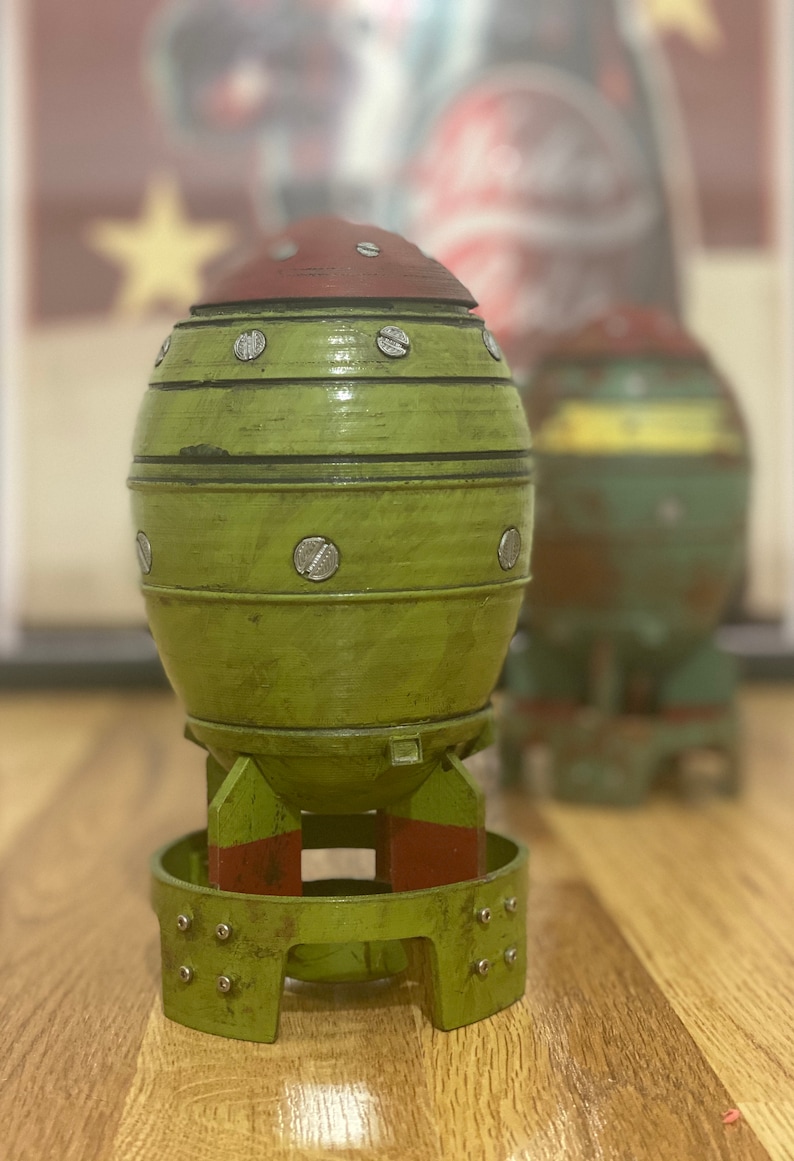 Fallout Inspired Mini Nuke With Secret Stash Compartment - Etsy