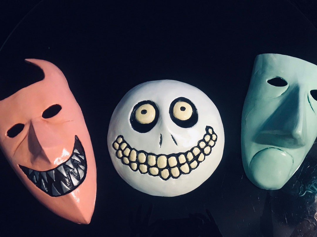 Lock, Shock, and Barrel Masks Inspired by the Nightmare Before ...