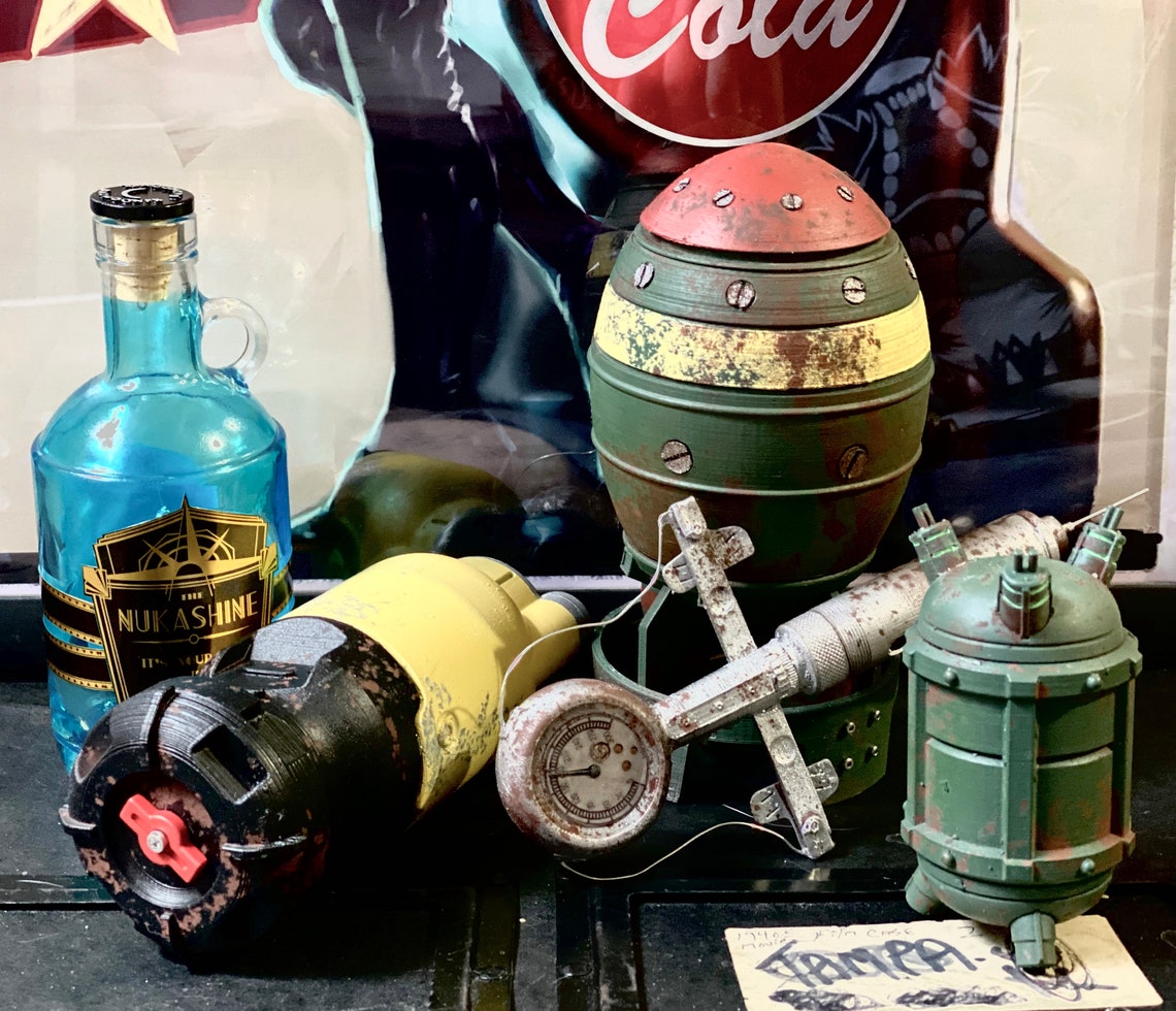 Fallout Inspired Set of Props - All Five! - Etsy