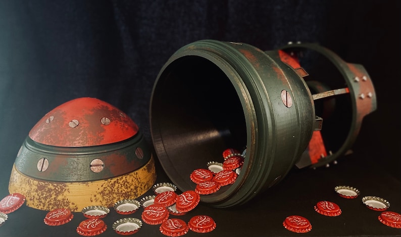 Fallout Inspired XXL Megaton Mini-nuke With Secret Stash Compartment - Etsy
