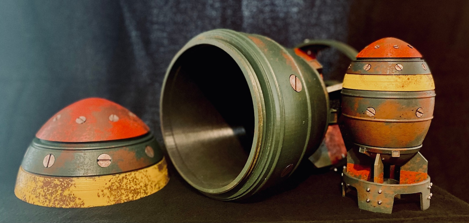 Fallout Inspired XXL Megaton Mini-nuke With Secret Stash - Etsy