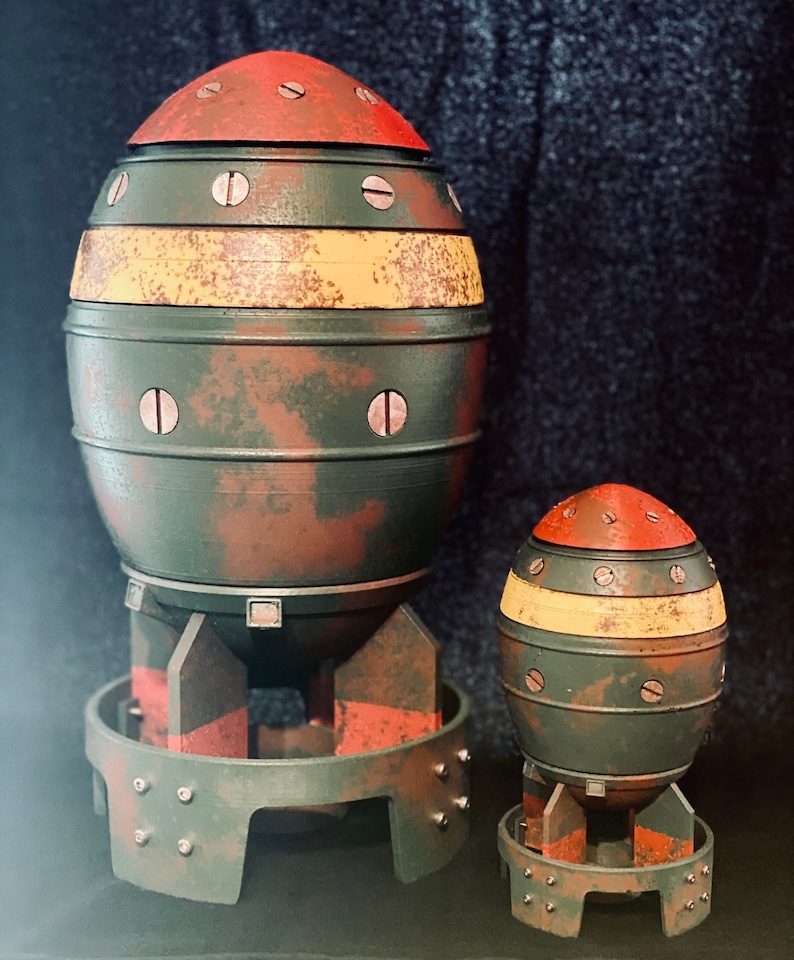 Fallout Inspired XXL Megaton Mini-nuke With Secret Stash - Etsy