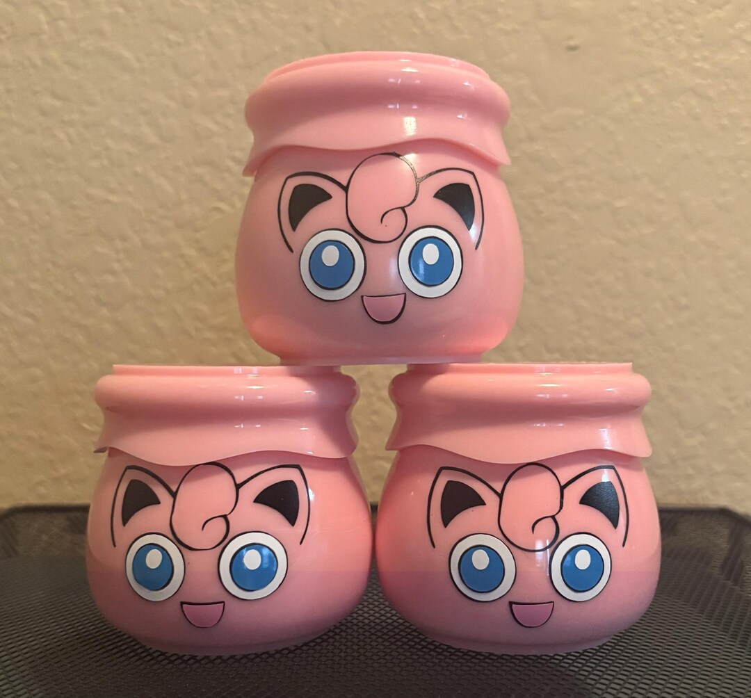 Collectable Anime Character Jars - Jigglypuff - Etsy