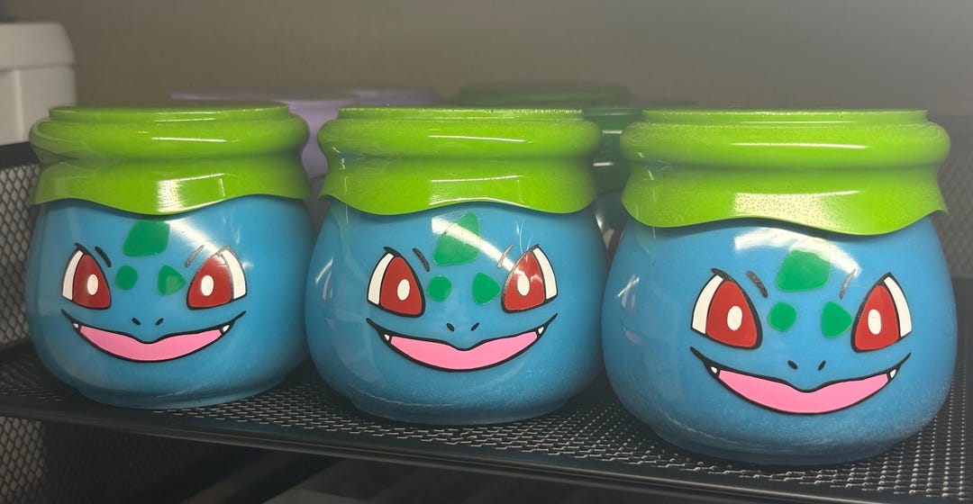 Collectable Anime Character Jars - Bulbasaur - Etsy