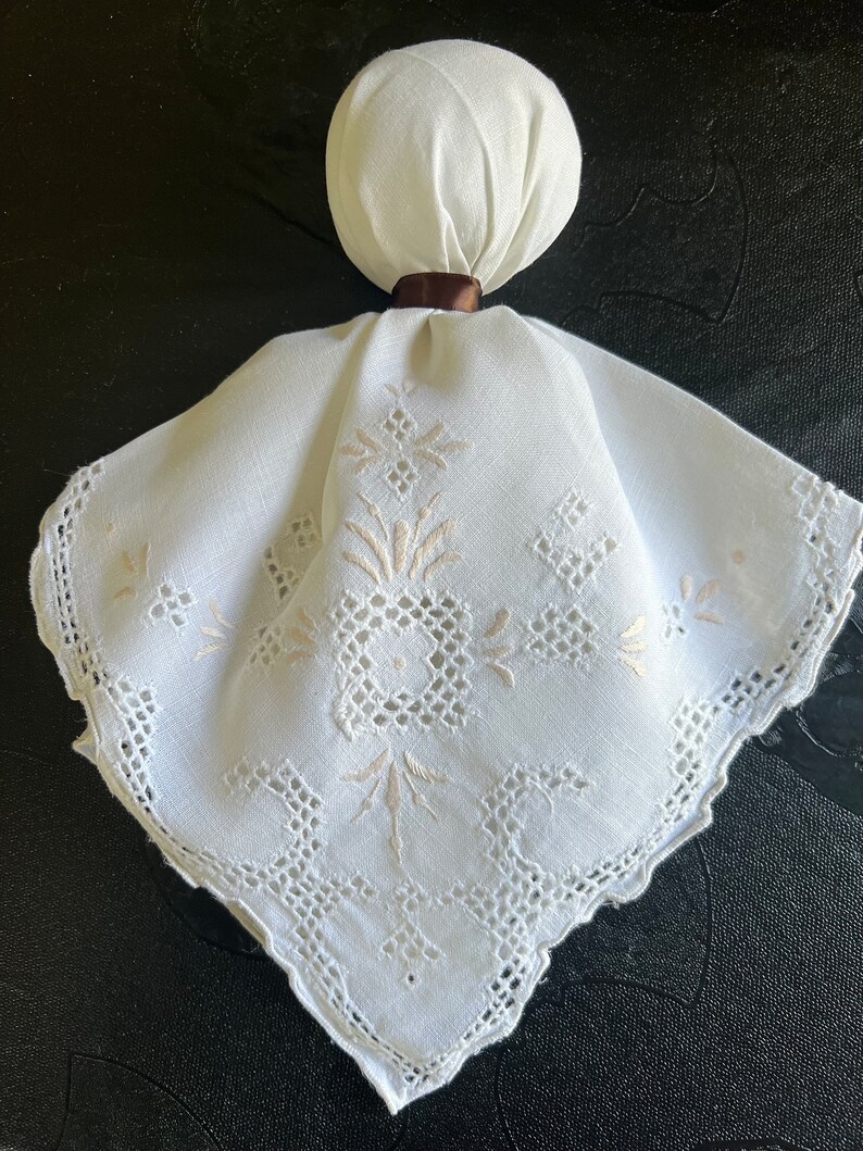 Vintage Linen Hanging Ghost, Primitive, Fabric Ghost Decoration, Spooky ...