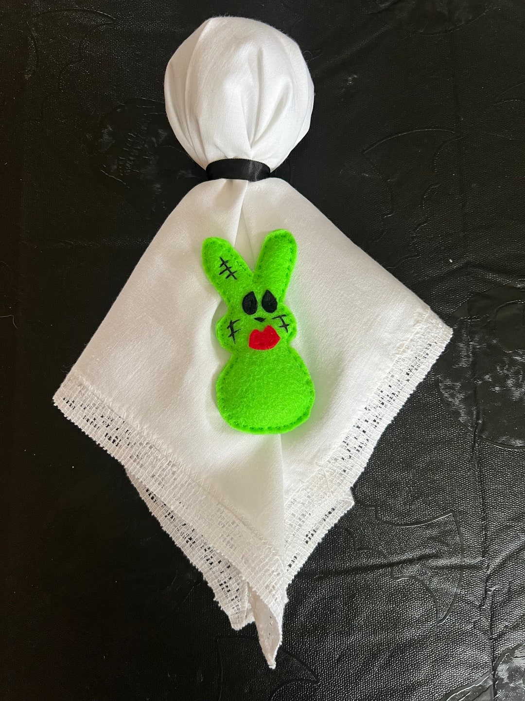 Vintage Linen Hanging Easter Ghost, Springoween, Jack Olantern, Bunny ...