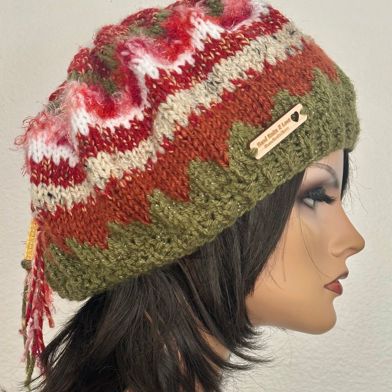 Fairisle Beanie - Etsy