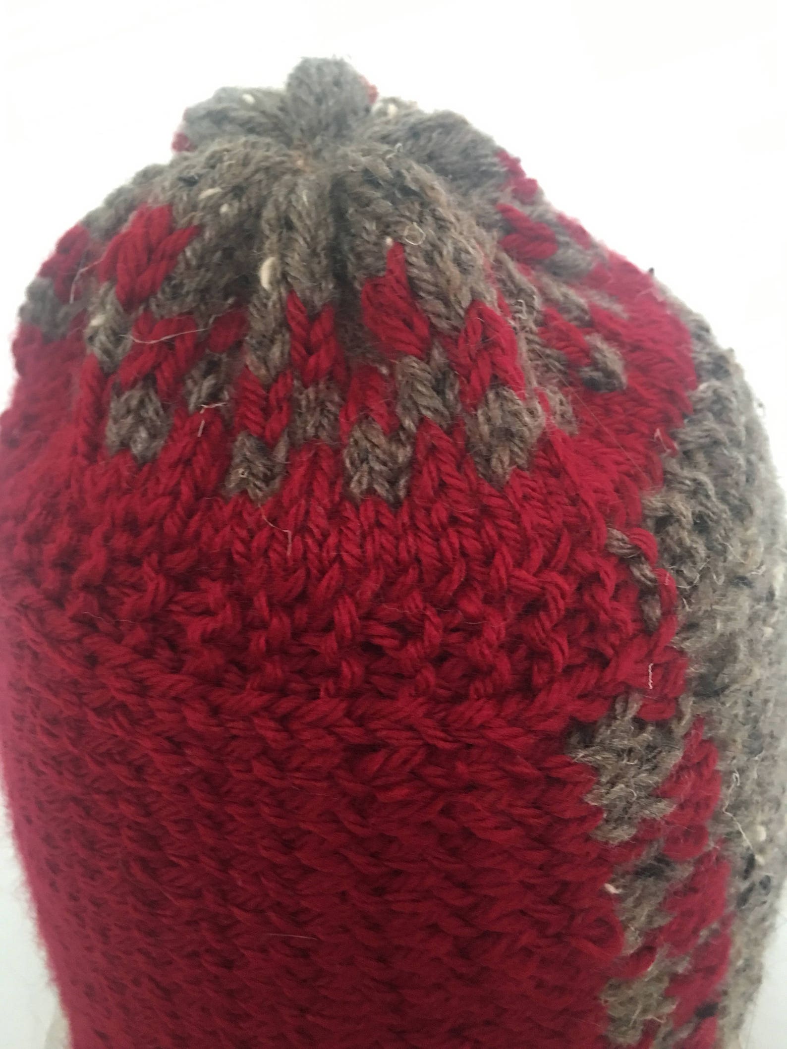 Hand Knits 2 Love Besnie Hat Cap Designer Fashion Rustic Red - Etsy