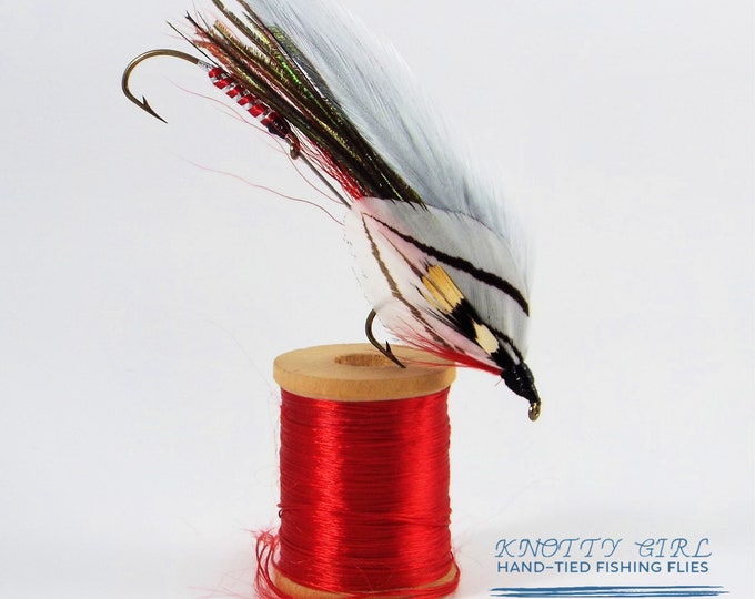 Red Grey Ghost Streamer Fishing Fly | Hand-tied Flies | Trout Flies ...