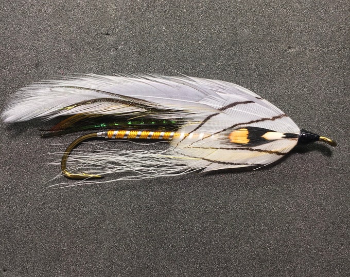Grey Ghost Tandem Streamer Fishing Fly | Hand-tied Flies | Trout Flies ...