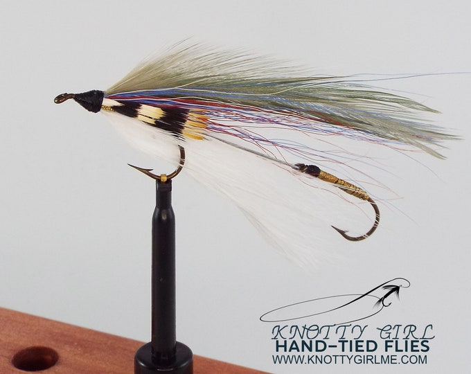 Bicentenial Smelt Tandem Streamer Fishing Fly Hand-tied - Etsy