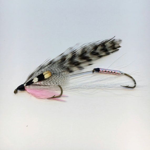 Pink Lady Tandem Streamer Fishing Fly Hand-tied Flies - Etsy