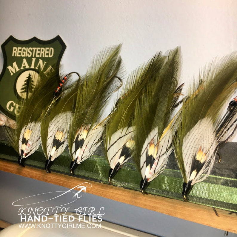 Green Ghost Tandem Streamer Fly | Hand-tied Flies | Trout Flies ...