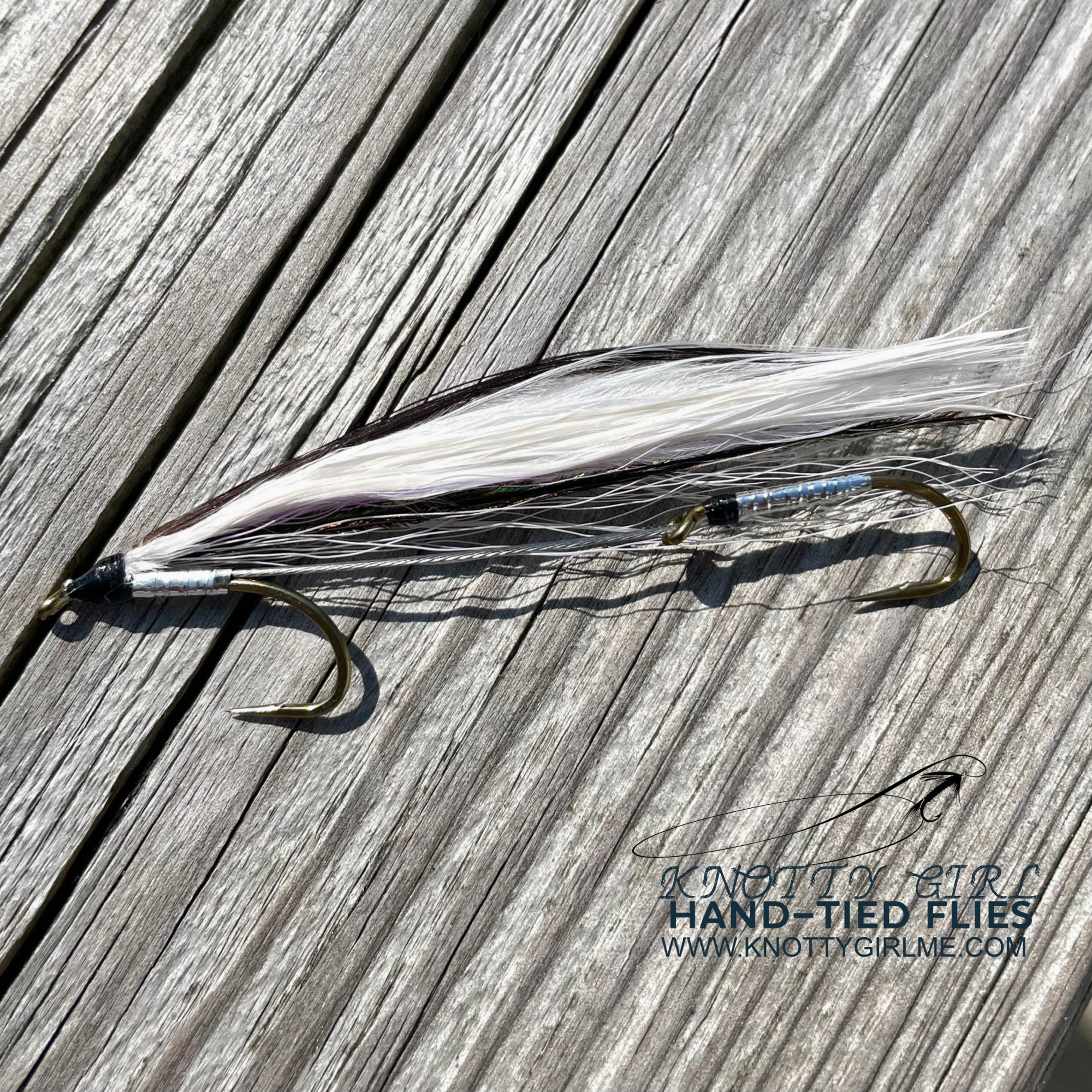 Winnipesaukee Smelt Tandem Streamer Fly | Hand-tied Flies | Trout Flies ...