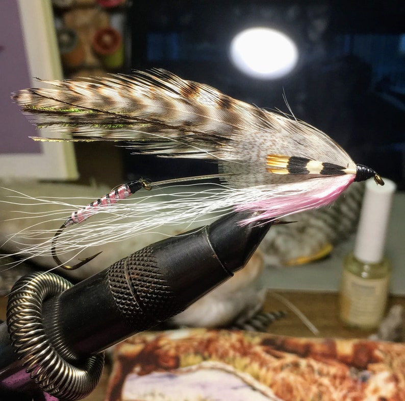 Pink Lady Tandem Streamer Fishing Fly Hand-tied Flies Trout Flies ...