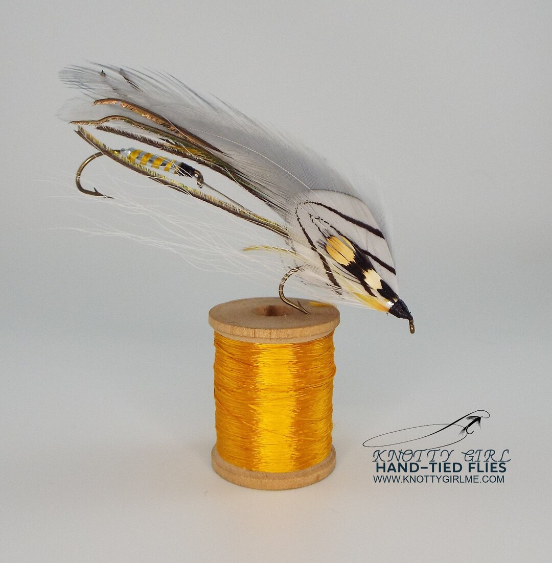 Grey Ghost Tandem Streamer Fishing Fly Hand-tied Flies Trout Flies ...