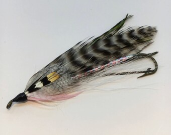 Pink Lady Tandem Streamer Fishing Fly Hand-tied Flies - Etsy
