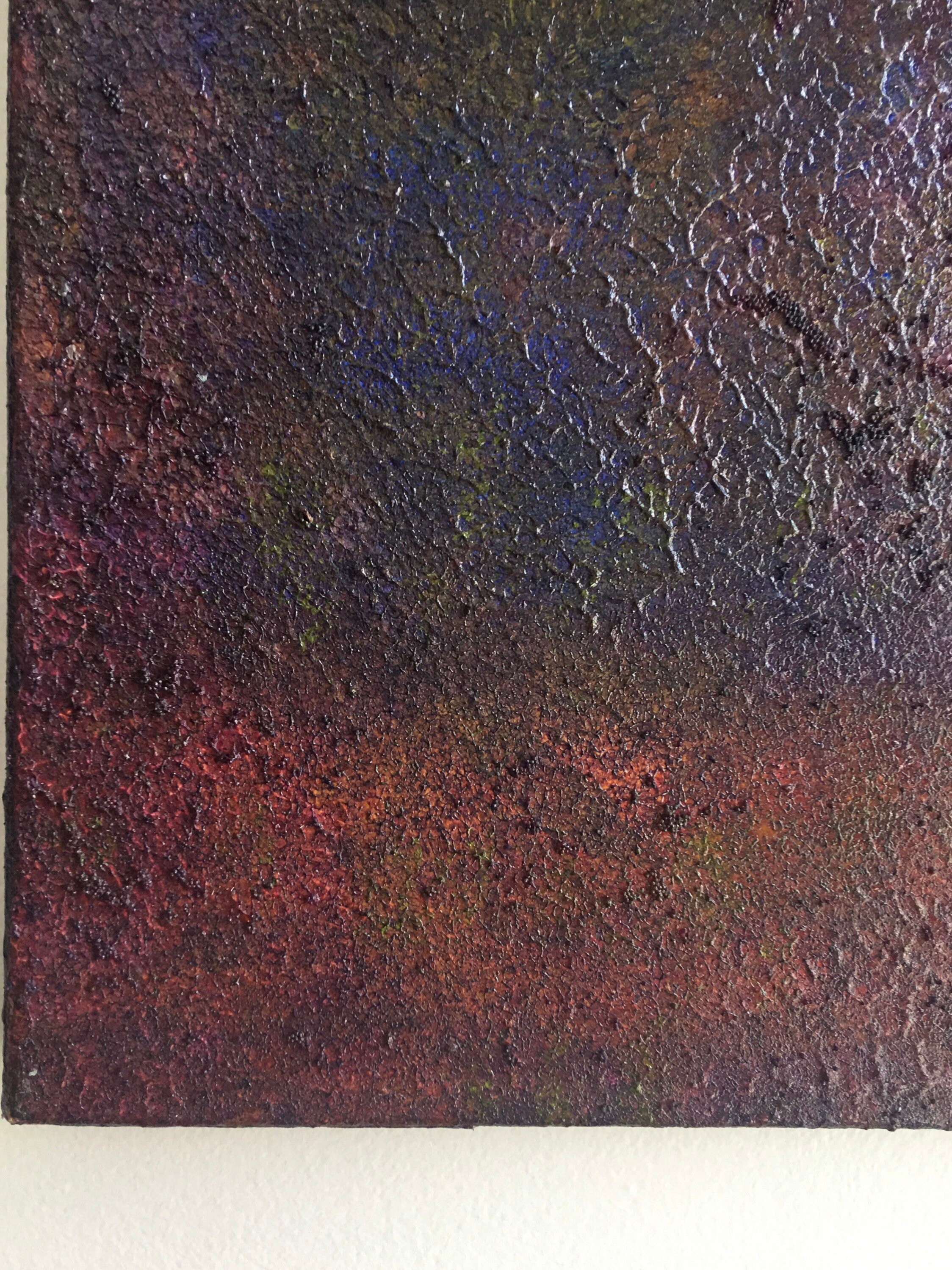 Original Mixed-media Abstract Painting on Canvas Textured Abstract ...