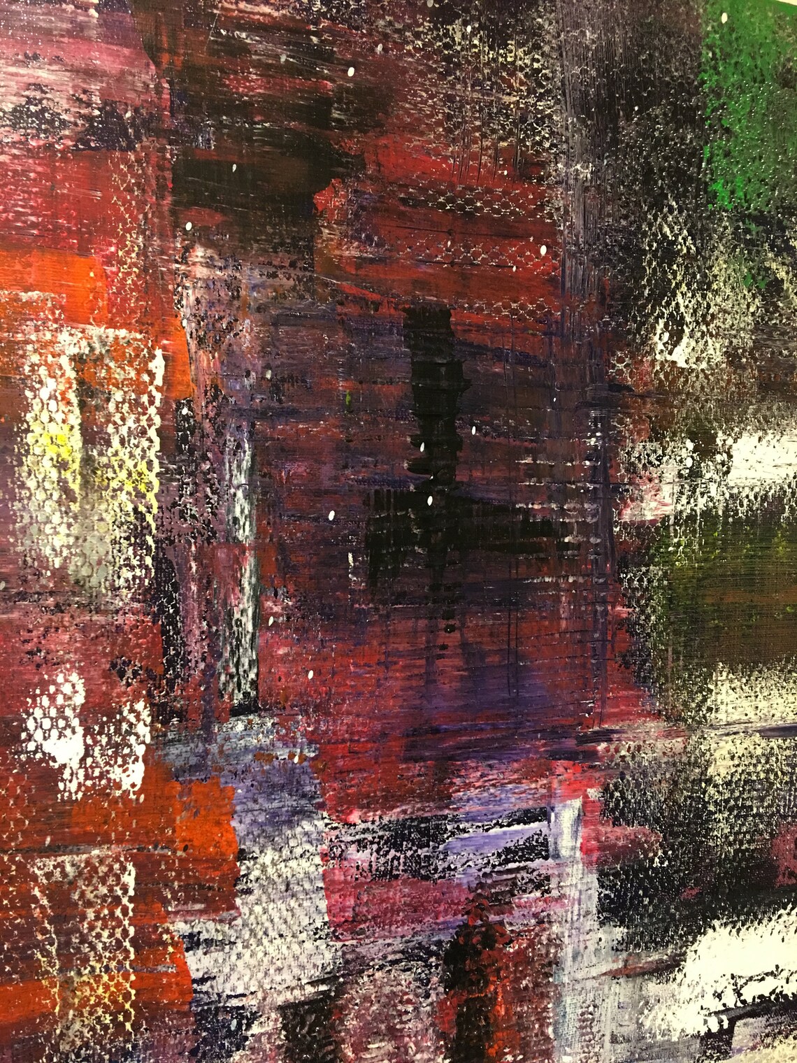 Original Acrylic Abstract Painting Contemporary Textured | Etsy