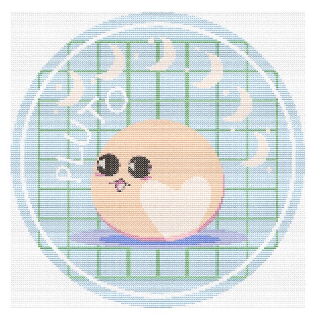 Kawaii Pluto Cross Stitch Digital Download Pattern - Etsy